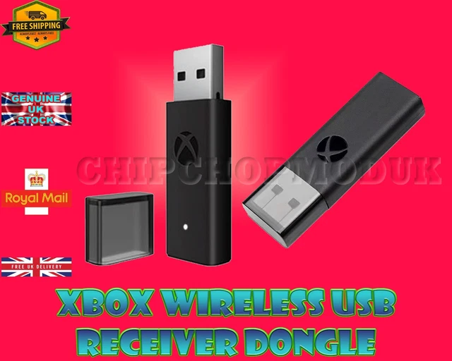 XBOX ONE CONTROLLER Wireless USB Adapter receiver gaming dongle Windows ...