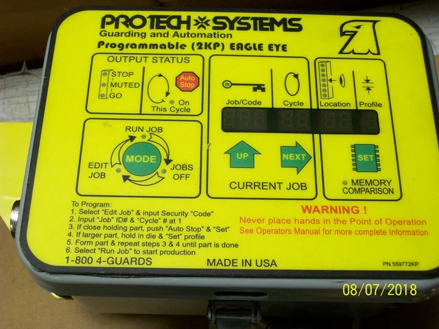 PROTECH 2KP EAGLE Eye Sender Empfänger 4 Fuss & 25 Fuss Kabel Steuerbox 34 EUR 605,15 - PicClick DE