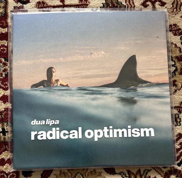 DUA LIPA : Radical Optimism Deluxe Edition Blue/White Split Coloured ...