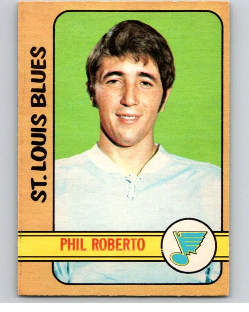 1972-73 O-PEE-CHEE #82 Phil Roberto St. Louis Blues V57037 EUR 2,04 ...