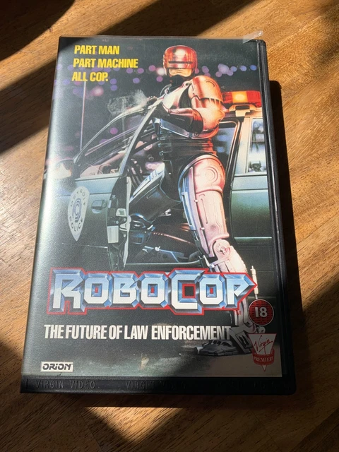 ROBOCOP VHS BIG box video tape Orion (1987) ex-rental EUR 17,26 ...