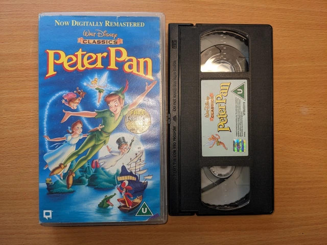 PETER PAN - Walt Disney - VHS PAL Video Tape - Excellent Condition EUR ...