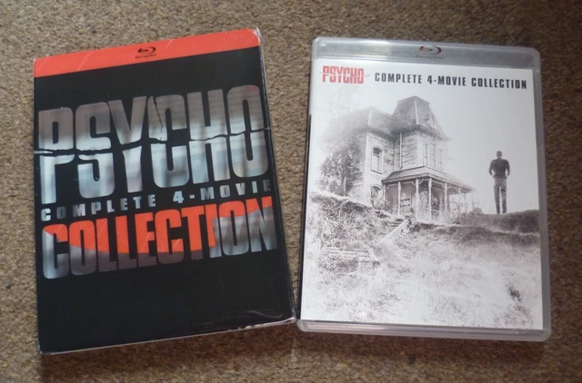 PSYCHO COMPLETE 4 Movie Collection Blu Ray Set - Alfred Hitchcock ...