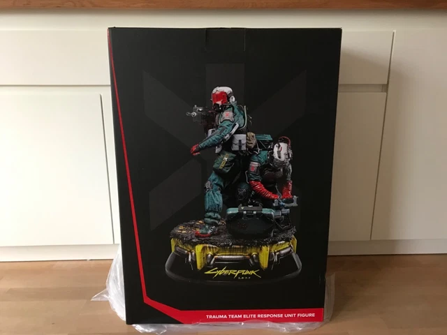 CYBERPUNK 2077, TRAUMA Team Squad Statue, Figur,CD Projekt Red Store, 1 ...