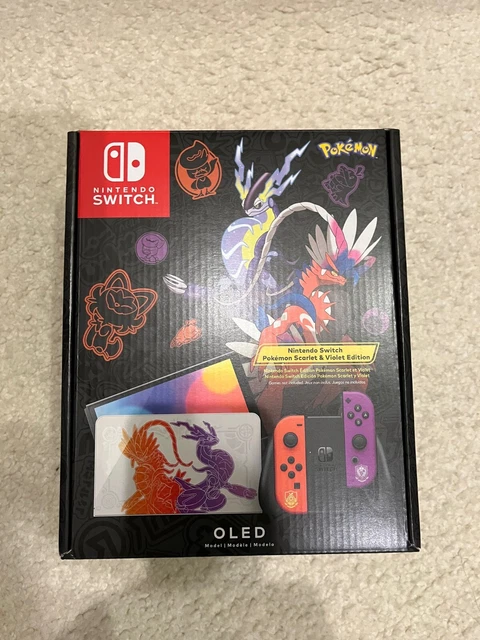 NEUF NINTENDO SWITCH OLED : Pokémon Écarlate et Violette Edition En Main EUR 504,85 - PicClick FR