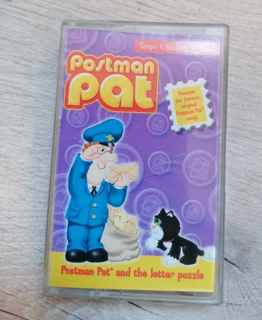 POSTMAN PAT AND the letter puzzle audio book casette tape vintage ...