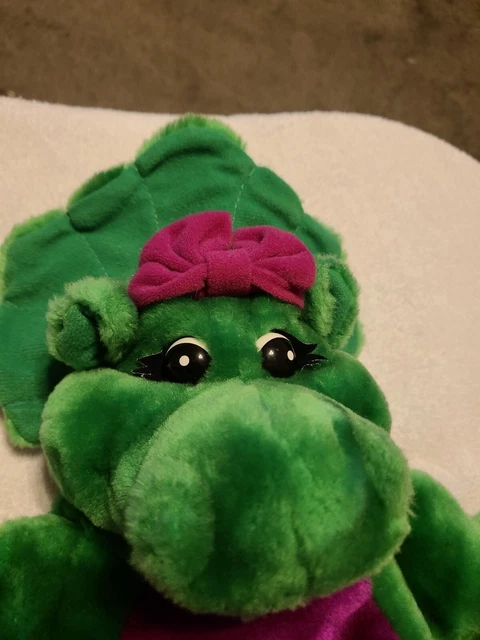 RARE VINTAGE VINTAGE 90's Barney & Friends Baby Bop Plush Backpack ...