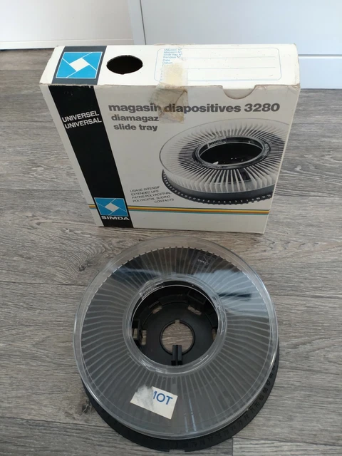 SIMDA 3280 UNIVERSAL 80 Slide Magazine Tray for Kodak Elmo 35mm Slide ...