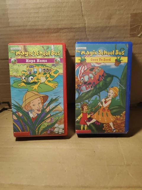 THE MAGIC SCHOOL Bus VHS School Library Collection 90’s Scholastic Lot ...
