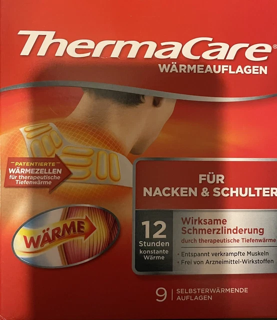 THERMACARE NACKEN/SCHULTER/HANDGELENK, 1 Pflaster, Wärmeauflage, MHD 07 ...
