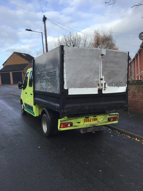 2012 VAUXHALL MOVANO Tipper Tree Surgeon Garden Hi side £6,500.00 ...