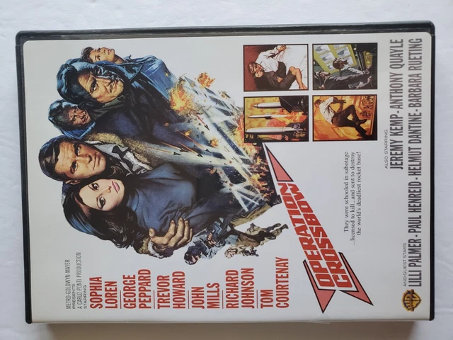 OPERATION CROSSBOW DVD Sophia Loren/George Peppard 2006 Warner Bros. £5 ...