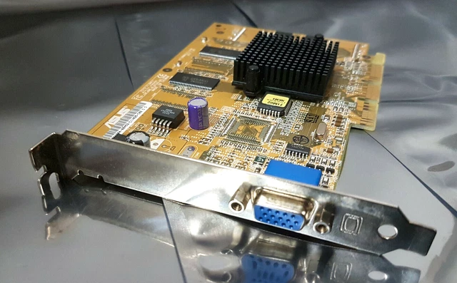 VINTAGE ASUS V7100MAGIC/PURE/32M/SE/U Nvidia GeForce 2 MX200 AGP 32M ...