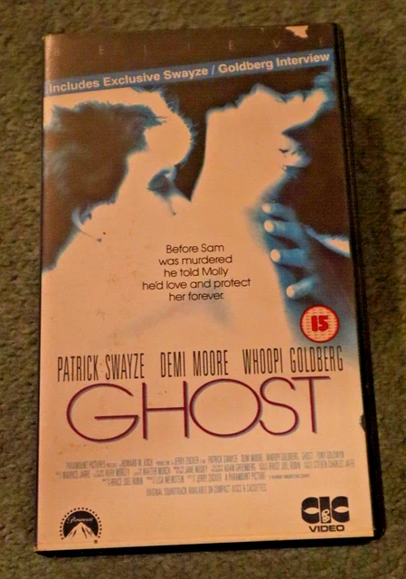 VIDEO VHS - Ghost - Patrick Swayze, Demi Moore Video Tape EUR 3,48 ...