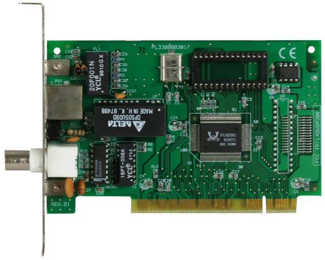 REALTEK PL3300003017 RTL8029AS PCI Carte Réseau EUR 39,33 - PicClick FR