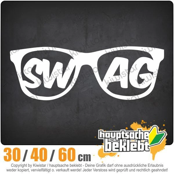 SWAG CHF0227 EN 3 Tailles Jdm Lunette Arrière Autocollant EUR 7,31 ...