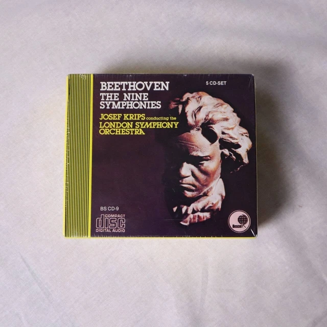 BEETHOVEN NINE SYMPHONIES 5 CD Box Set, Josef Krips, London Symphony ...