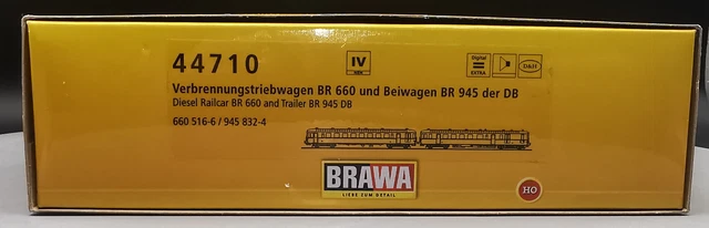 BRAWA 44710 VERBRENNUNGSTRIEBWAGEN & Beiwagen Digital Adresse 03 Mit ...
