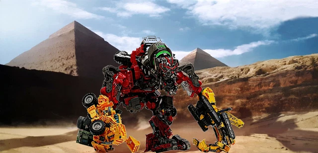 TRANSFORMERS STUDIO SERIES ROTF Constructicon Devastator Figure Diorama ...
