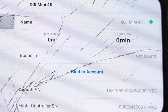 DJI MINI 4K UHD Camera Drone with Battery and Accessories - * NO ...