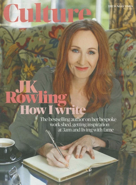 SUNDAY TIMES CULTURE Magazine, J. K. Rowling, Olivia Rodrigo, R ...