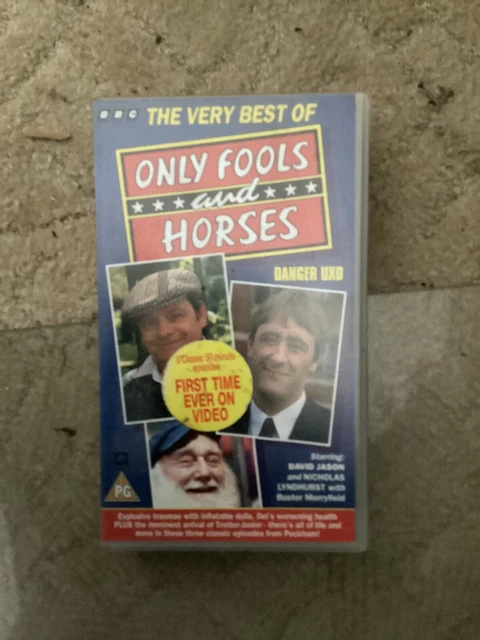 VINTAGE ONLY FOOLS And Horses VHS Danger UXD, Sickness and Wealth ...