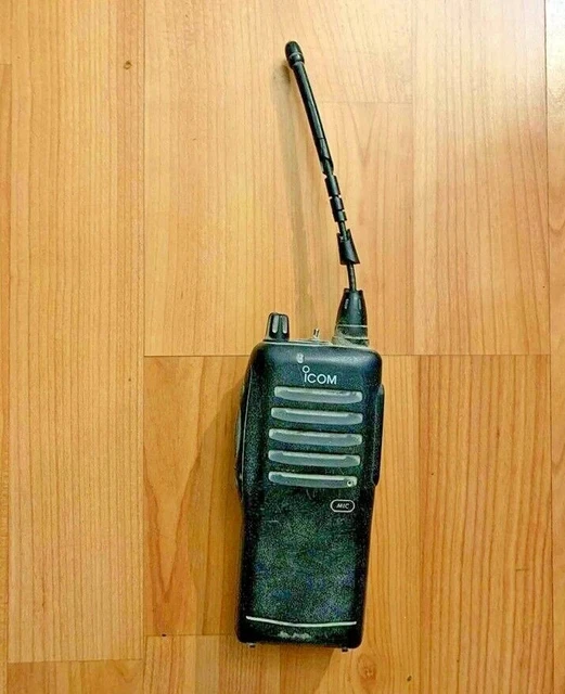 *UNTESTED* 1X ICOM-F21S RADIO 2 WAY WALKIE TALKIE MICROPHONE HANDHELD ...