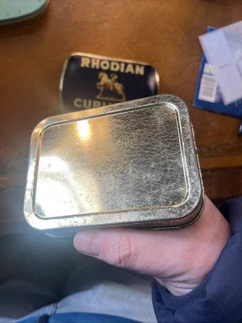 TWO VINTAGE TOBACCO Tins Rhodian And Tom Long Used £12.00 - PicClick UK