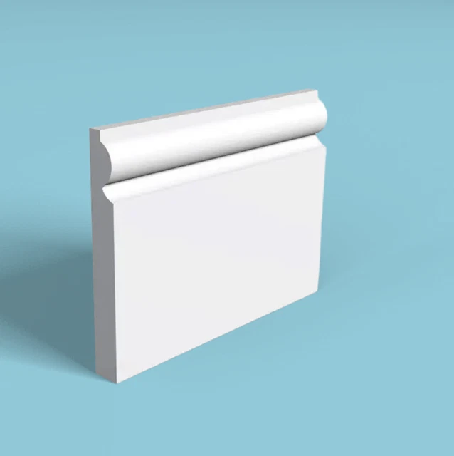 PRIMED MDF SKIRTING boards and architraves, new £68.30 - PicClick UK
