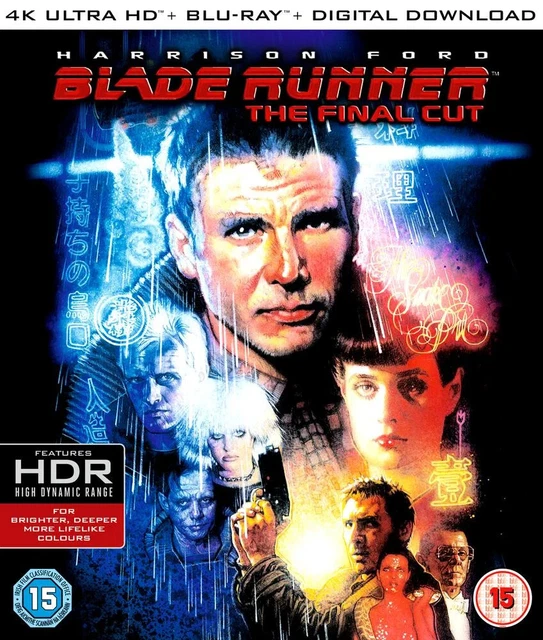 BLADE RUNNER - The Final Cut 4K Ultra HD + Blu-Ray £19.94 - PicClick UK
