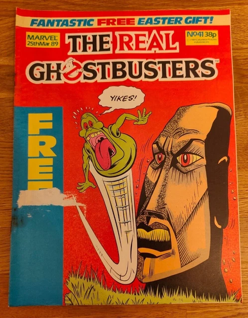 COMIC - CLASSIC Marvel UK The Real Ghostbusters No #41 25th March 1989 ...