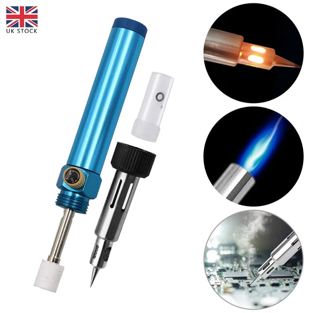 MINI GAS BLOW Torch Soldering Butane Cordless Welding Pen Burner Gas ...