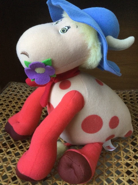 THE MAGIC ROUNDABOUT Ermintrude Cow Soft Toy 2004 £5.00 - PicClick UK