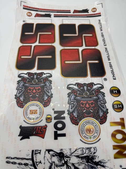 Ss Cricket Bat Stickers FOR SALE! - PicClick UK
