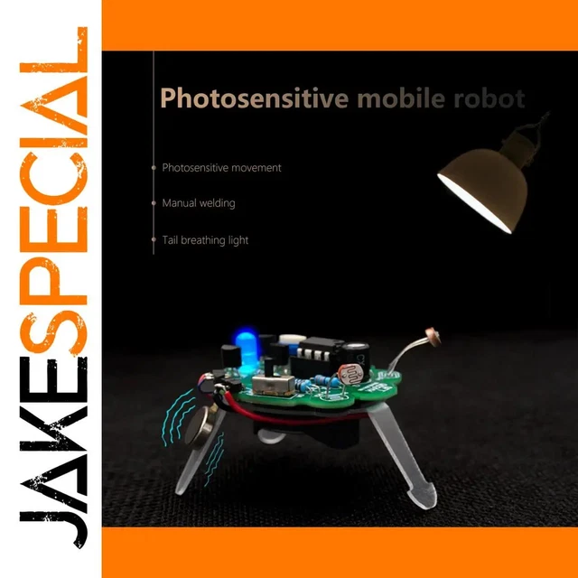 JAKESPECIAL – PHOTOSENSITIVE Firefly Robot with LED Tail Light EUR 35 ...