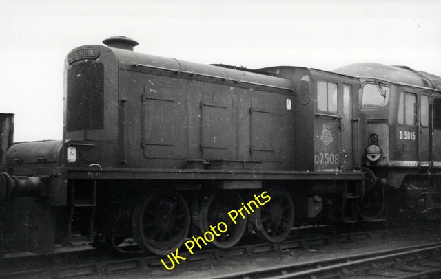 RAILWAY PHOTO 6X4 D2/7 Diesel Shunter D2508 Derby Works c1963 £2.50 ...