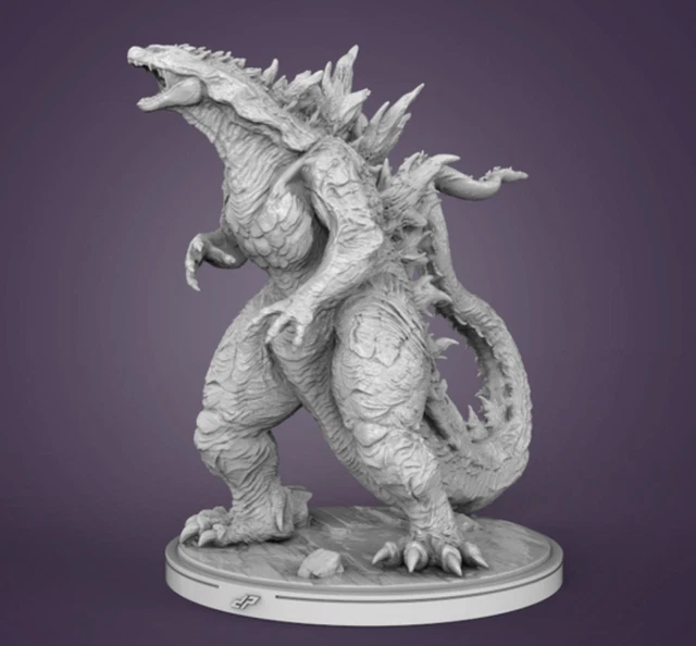 GODZILLA HYBRID - Kaiju| Garage Kit DIY Figure Statue UNPAINTED 3D ...