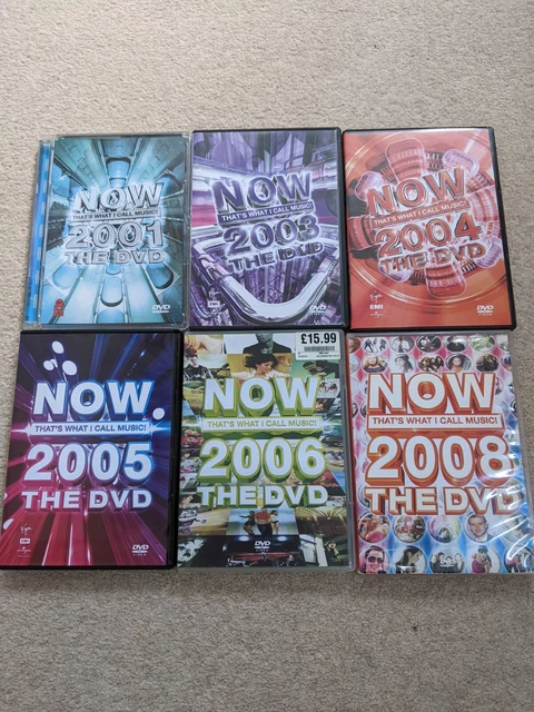 NOW THAT'S WHAT I Call Music DVD Collection £20.00 - PicClick UK