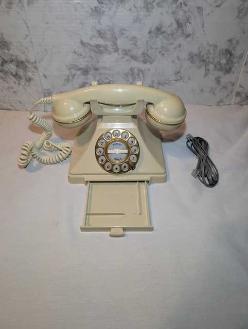 VINTAGE MICROTEL PUSHBUTTON Rotary Style Landline Phone Model 944 W ...