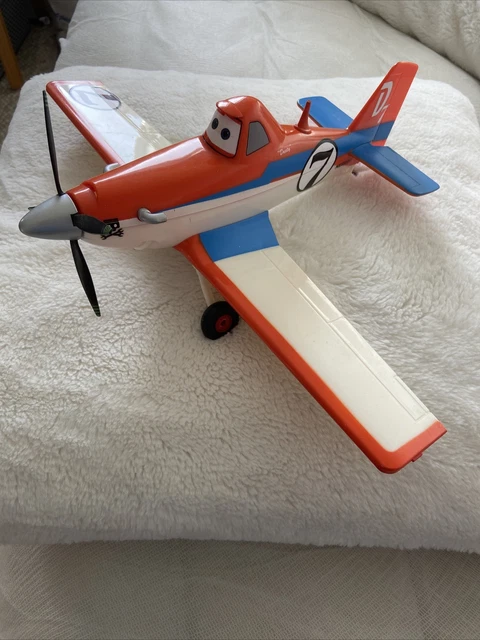 DISNEY PIXAR PLANES Rare Talking Dusty Crophopper Disney Store ...