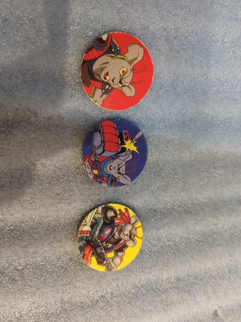 BIKER MICE FROM Mars Pogs Honey Nut Cheerios Shreddies 1995 £6.87 ...