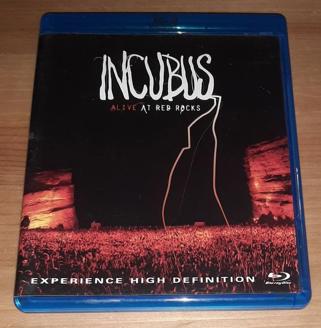 INCUBUS: ALIVE AT Red Rocks (Blu-ray + CD, 2-Disc Set) Live Concert ...