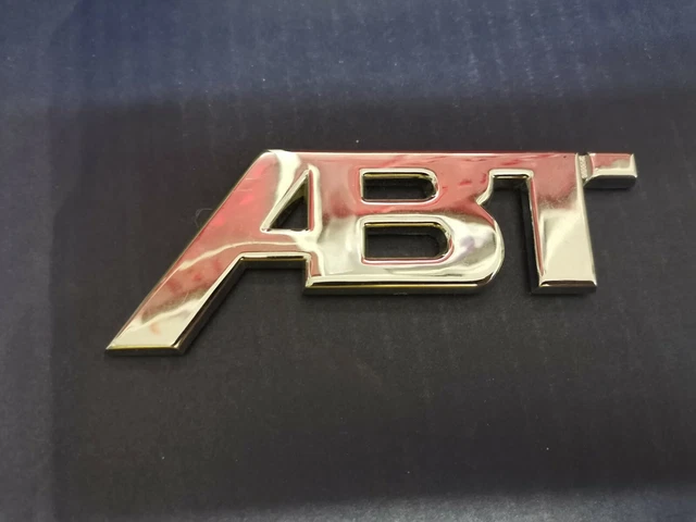 ABT SPORTSLINE SCHRIFTZUG Logo / ABT Emblem in chrom / 3M ...