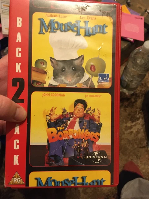 BACK 2 BACK vhs Mousehunt And The Borrowers £0.99 - PicClick UK