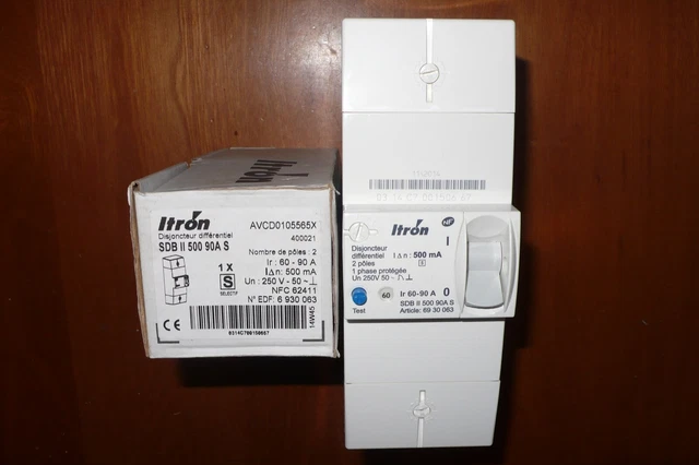 DISJONCTEUR DIFFERENTIEL BRANCHEMENT EDF 4 POLE 30/60A 500mA LEGRAND ... DISJONCTEUR DIFFERENTIEL BRANCHEMENT EDF 4 POLE 30/60A 500mA LEGRAND ...