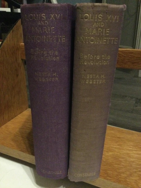 LOUIS XVI & Marie Antoinette Before / During The Revolution Webster 2 ...