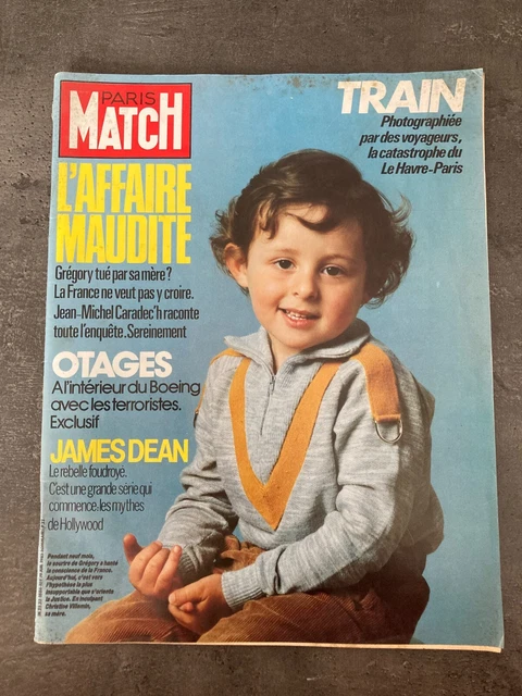 PARIS MATCH N°1886 19 Juillet 1985 L'affaire Gregory Villemin E72 EUR 5 ...