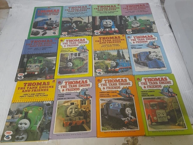 VINTAGE 1980S THOMAS the Tank Engine Story Books Ladybird x12 £10.00 ...