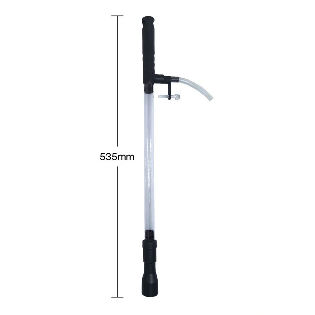 FISH TANK AQUARIUM Vacuum Syphon Cleaner Kit with Extension and Water ...