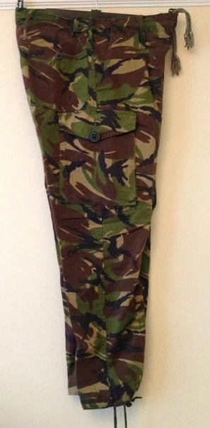 BRITISH ARMY SOLDIER 95 Woodland Camo DPM Trousers. All good issued ...